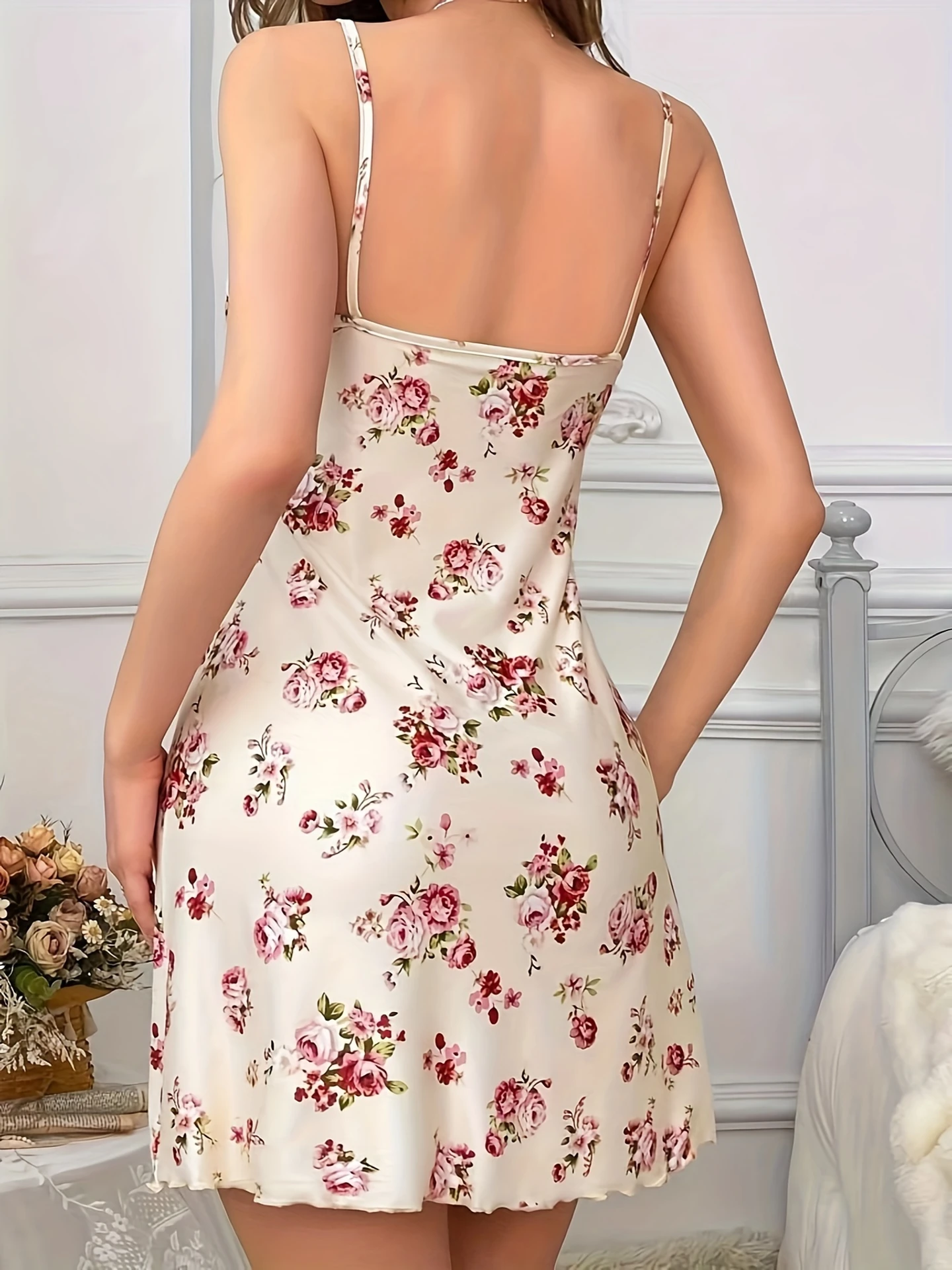 فستان نوم نسائي مطبوع ومريح | Savana | الأكثر مبيعا